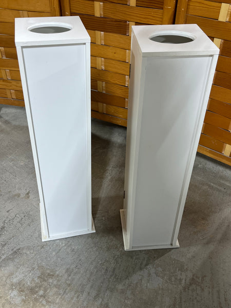 Particle Board Lightweight Toilet Paper Storage Cabinet with Tissue Bo ...