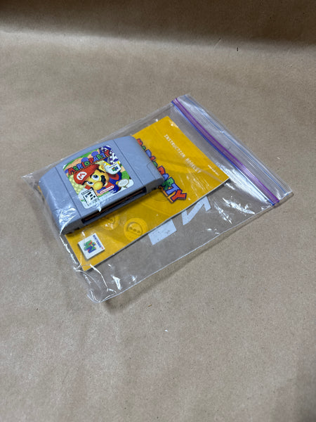 Mario Party Nintendo 64 Cartridge With Instruction Book NOT TESTED ...
