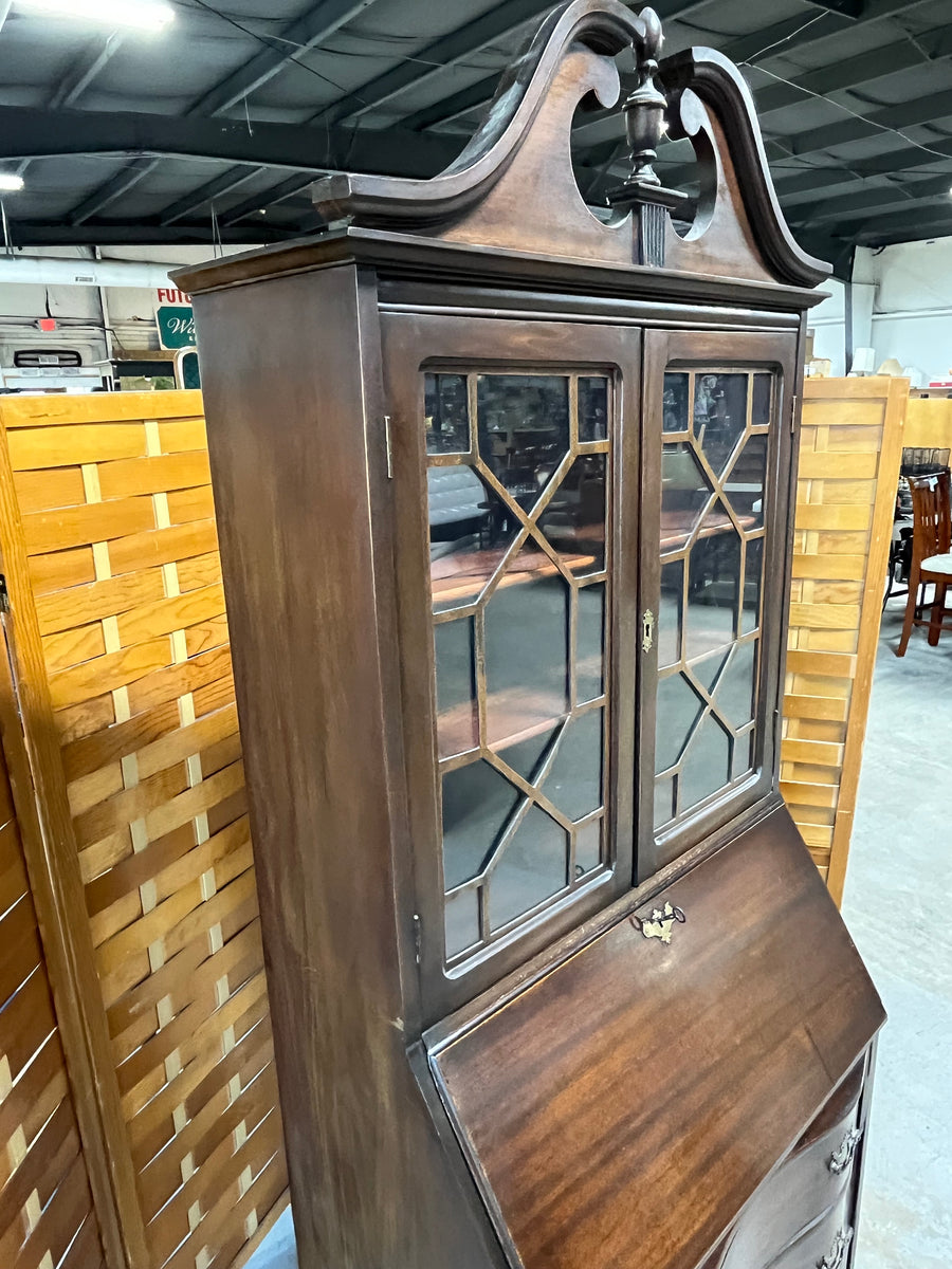 Antique Slant Front Secretary Desk***HEAVY ITEM***READ DETAILS ON PICK ...